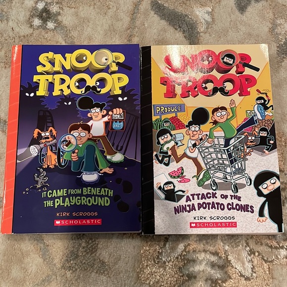 Toys | Snoop Troop Books 1 And 2 Help Kid Detectives Solve A Case ...